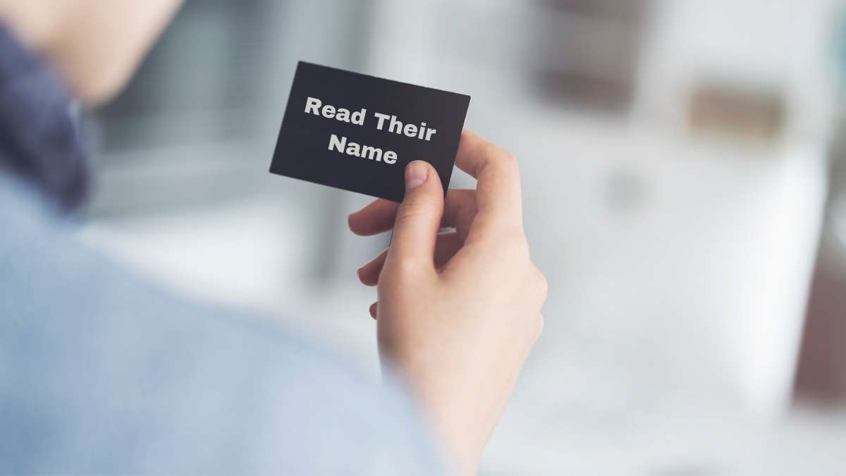 Learning People’s Names: A Powerful Tool In Building Influence - Debra ...